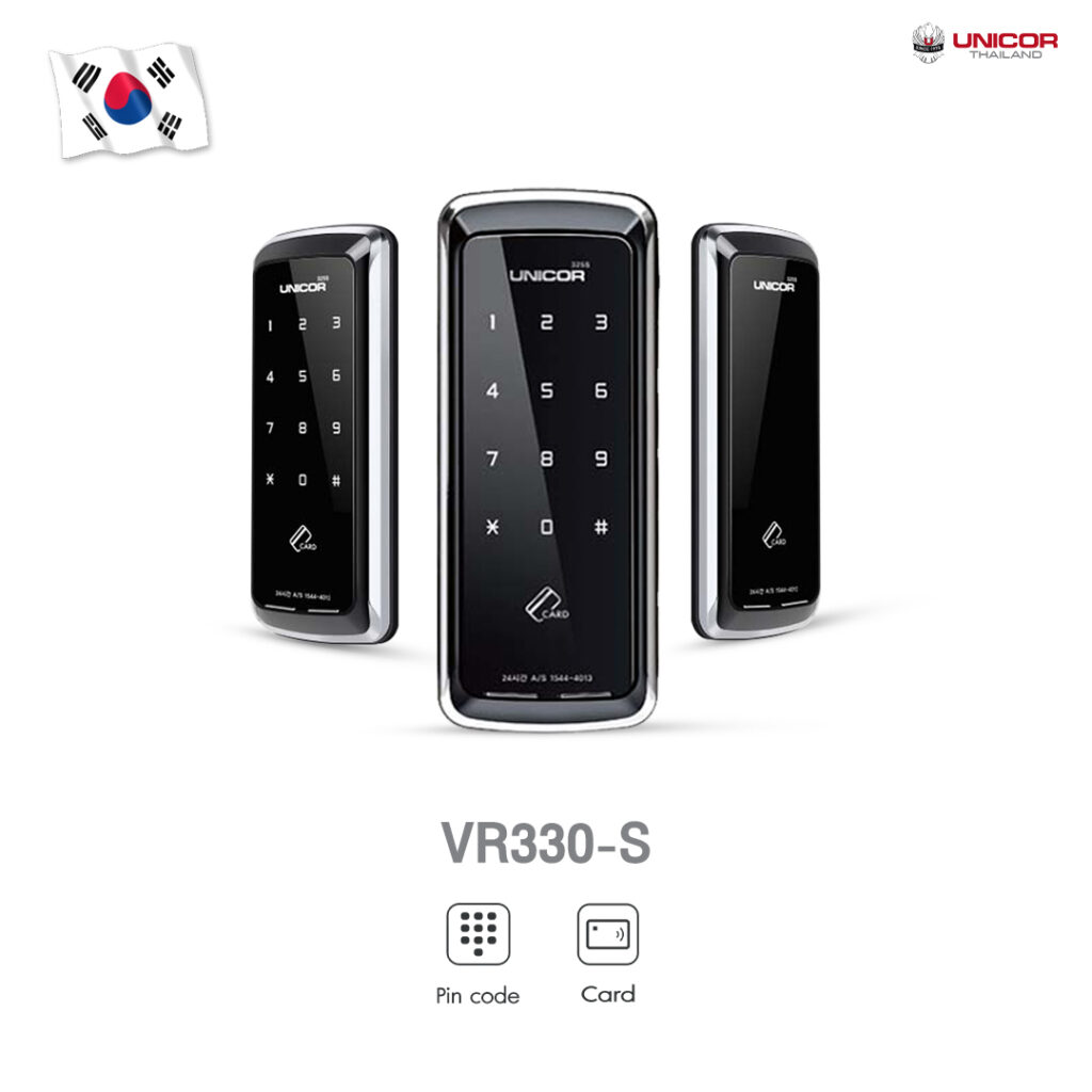 UNICOR Digital Door Lock รุ่น VR330-S(สวิง) – Chaisap Intertech